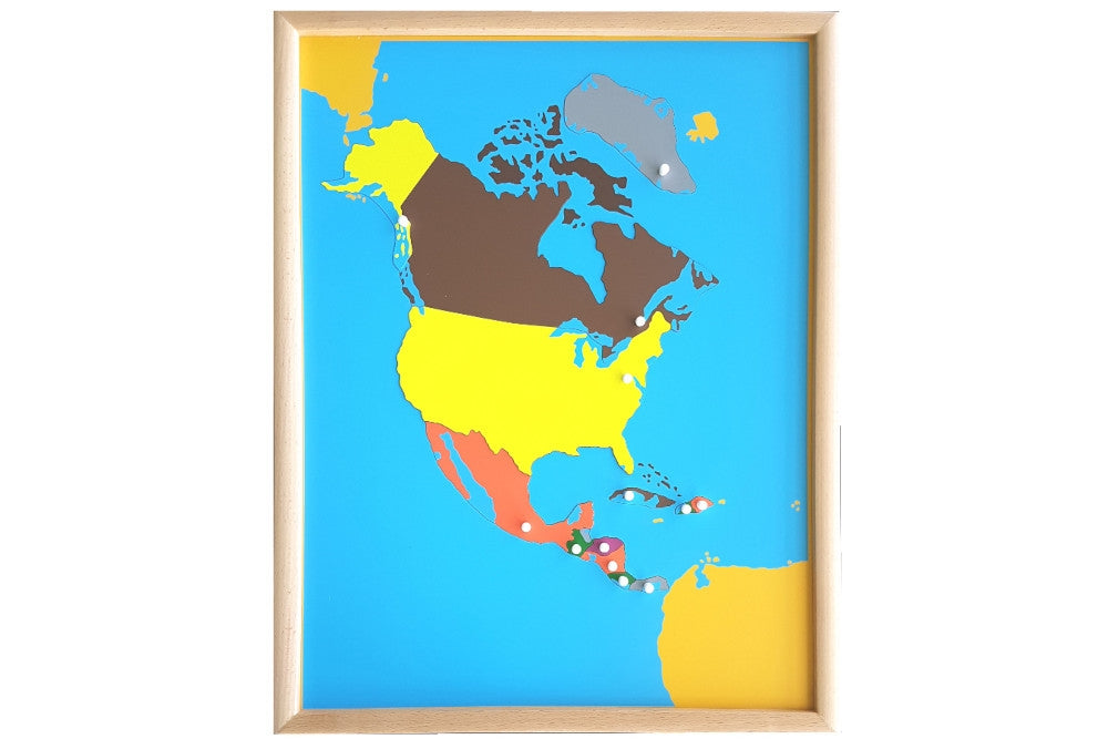 Puzzle Piece for North America - IFIT Montessori